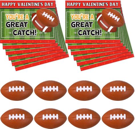 Hollowfly 36 Pcs Valentine‘s Day T Cards With Sports
