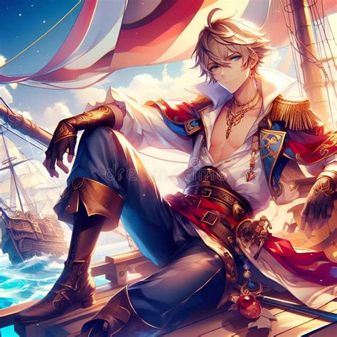 Pirate Ship Boy Anime