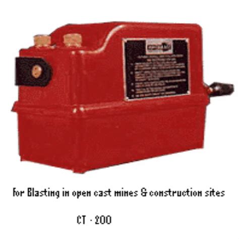 Blasting Exploder Electronic Exploder Latest Price Manufacturers