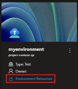 Create And Access An Environment Azure Deployment Environments Microsoft Learn