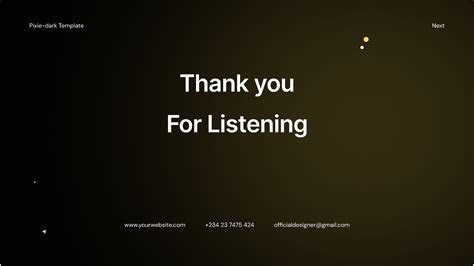 Pixie Dark Creative Designer Portfolio Figma