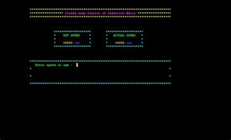 Closed Loop Speed Control Induction Motor Drive 2018 Embedded Systems