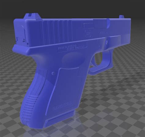 3mf File Glock 26・model To Download And 3d Print・cults