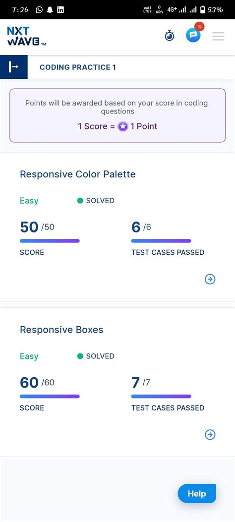 30daysofcode Day4 Nxtwave 30daysofcode I Completed Coding Practice 1