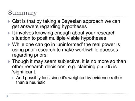 Ppt Simple Examples Of The Bayesian Approach Powerpoint Presentation Id 735298