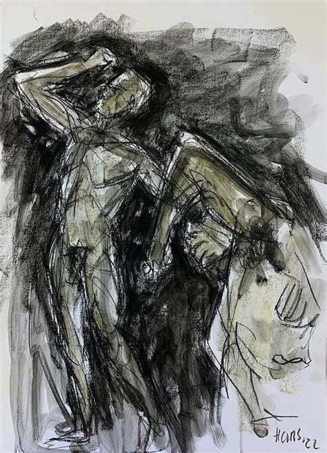 Short Poses Art Class Demo Drawing By Hans Van Weerd Fine Art America