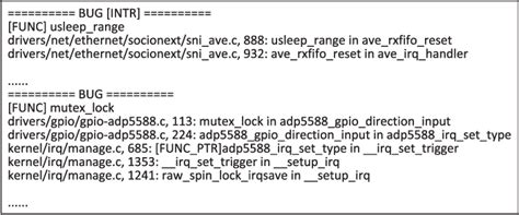 Figure 1 From Effective Detection Of Sleep In Atomic Context Bugs In The Linux Kernel Semantic