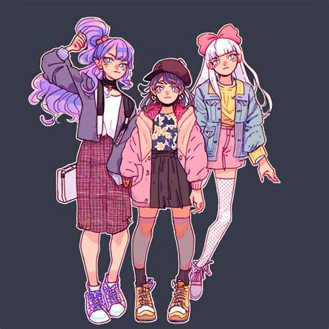 Anime Girls By Daniel Costa 15 Digital Art By Daniel Costa Pixels