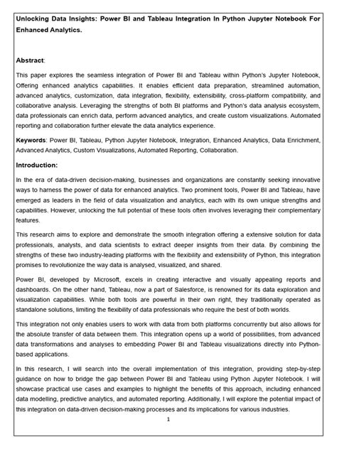 Priya Salunke Research Paper Pdf Analytics Data Science