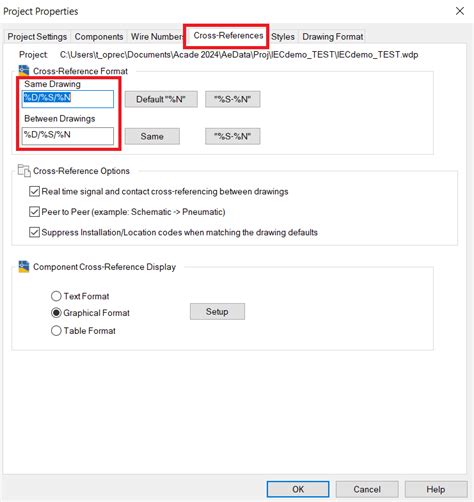 To Modify Cross Reference Format In Autocad Electrical