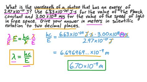 Wavelength Frequency And Energy Calculator