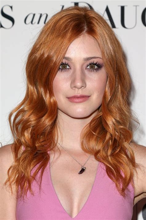Katherine Mcnamara Wavy Ginger Barrel Curls Hairstyle Steal Her Style