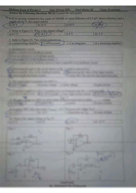 SOLUTION Physics Midterm Studypool