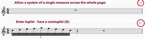 Tuplets Musescore