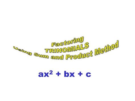 Factoring Quadratic Trinomials Pdf Factoring Quadratic Trinomials Pdf