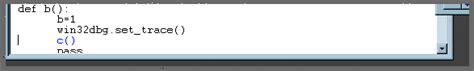 Pythonwin Debugger Tutorial — Pywin32 305 Documentation