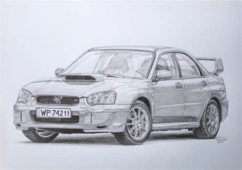 Subaru Impreza Wrx Sti By Skoriart On Deviantart