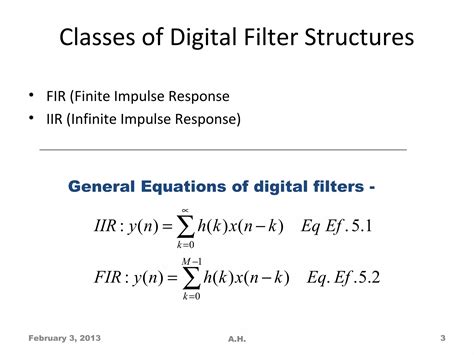 Dsp Lecture Vol 4 Digital Filters Ppt Digital Audio Computer Software And Applications