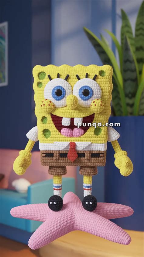 Amigurumi Spongebob Squarepants Free Crochet Pattern Amigurumi Spongebob Squarepants Free Crochet Pattern