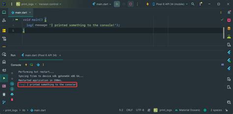 How To Print Logs In Flutter Into The Console Onlyflutter