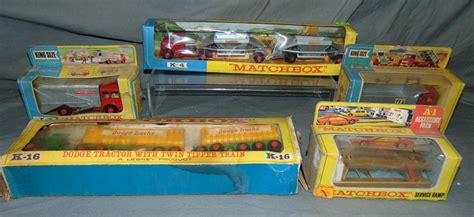 5 Boxed Matchbox King Size Vehicles