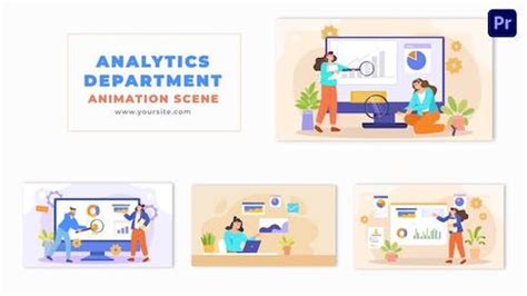 Data Analytics Flat 2d Character Art Animation Scene Elements Ft Adobe And Art Animation