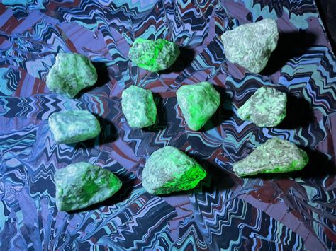 Kryptonite Stones Magic Glowing Rocks Luminescent Gems Unique T