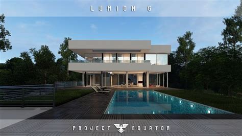 Lumion Rendering Tutorials Modern House Planed D Warehouse Modern House House