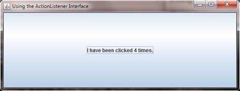 Java Swing Event Handling