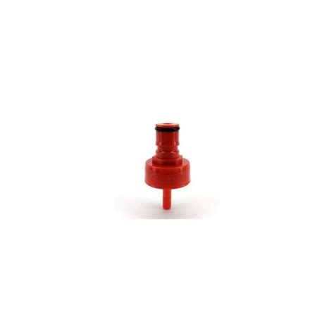 Ball Lock Fitting Couleur Red