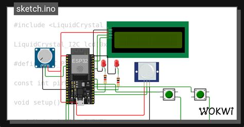 Exam 8 Wokwi Esp32 Stm32 Arduino Simulator