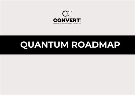 The Quantum Roadmap [vip Replay] Convert Club