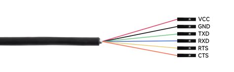 Industrial USB TO TTL C Pin Serial Cable Original FT RNL Chip Multi Protection Circuits