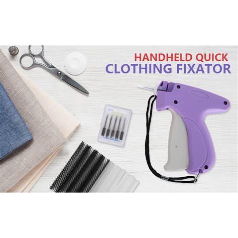 Stitchy Quick Clothing Fixer Quilt Tacking Gun Consulbefor Sewing