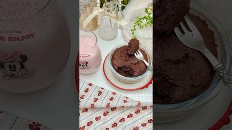 전자레인지 4분 완성 노밀가루 초코 바나나 빵 무가당 코코아가루 미니 컵 케이크 시트 만들기 Youtube