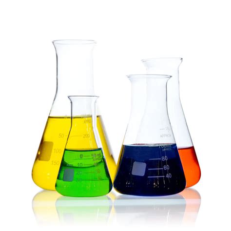 Laboratory Glass Erlenmeyer Conical Flask With Graduations China