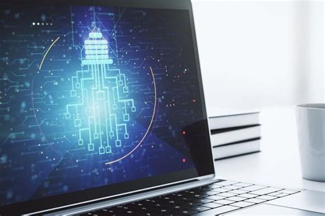 Premium Photo Creative Light Bulb Illustration With Microcircuit On