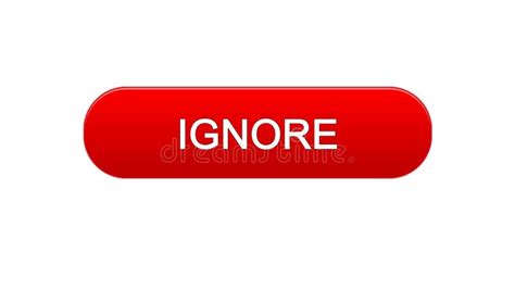 Ignore Web Interface Button Clicked With Mouse Cursor Red Color