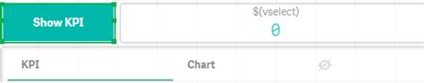 Solved When Clicking Kpi Button I Want Kpi Chart To Be Di Qlik