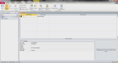 Cara Mudah Membuat Database Dengan Ms Access ~ Sk Blogs