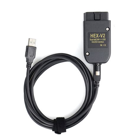 V2025 03 Vag Com Vcds Hex V2 Intelligent Dual K And Can Usb Interface For Vw Audi Skoda Seat