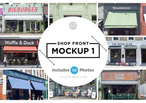 Shop Facade Mockups Pdf Shop Facade Mockups Pdf