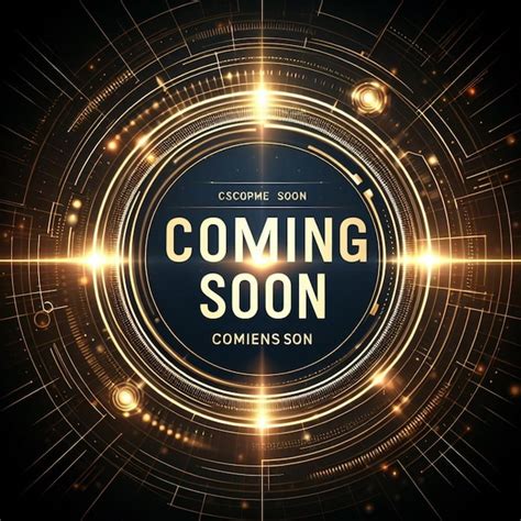 Premium Photo Vector Coming Soon Background With Focus Light Effect Design