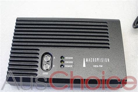 Macrovision Ves Tm Video And Audio Codec Decode Encode Device Auschoice