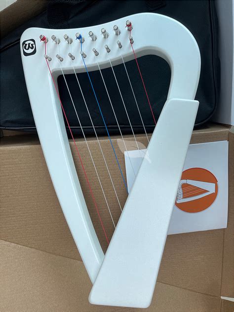 Walter T Mini Harp 8 String Handheld Celtic Lyre Lap Small Harp Instru