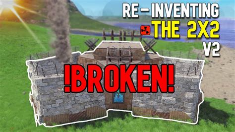 RE INVENTING THE 2x2 V2 Solo BUNKER Rust Base Design BROKEN YouTube