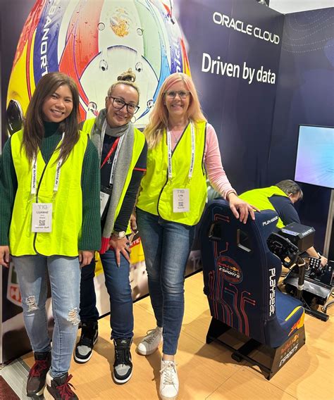 Dana Spasenoska On Linkedin Oracle F1 Simulator Techingov Tomorrow