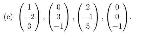 Solved Determine Whether The Sets Below Are The Basis For Chegg Com