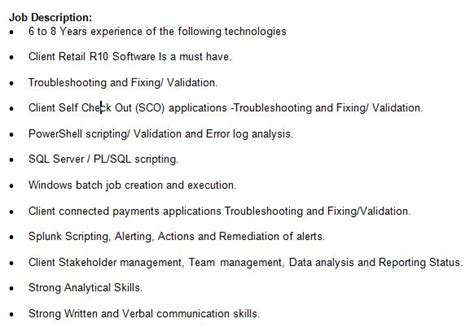 Hiring Application Onsite C2c W2 R10 Sco Troubleshooting Sql