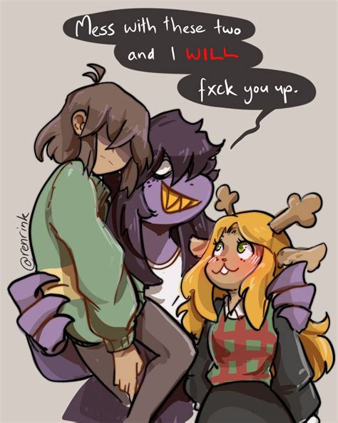 Noelle Holiday Kris Deltarune Susie Deltarune Deltarune